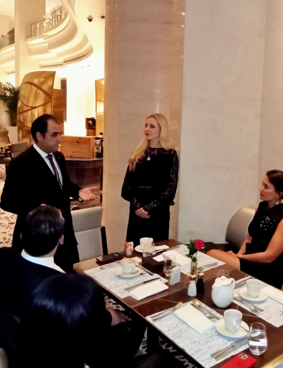 De Bacci Noble Family Hosts Diplomatic Dinner Reception with The ...